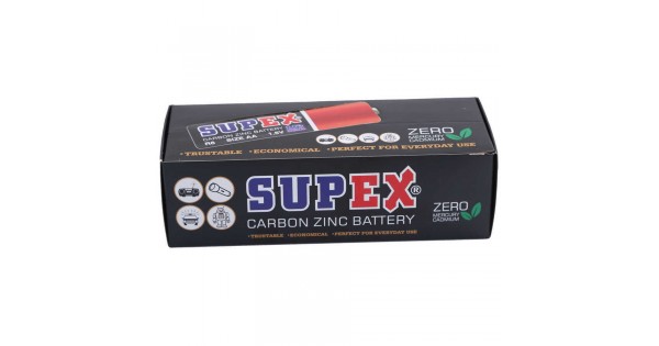 SUPEX ÇİNKO AA KALEM PİL 60'LI