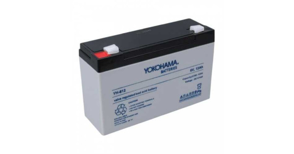 Yokohama YH-612 6 Volt - 12 Amper Akü